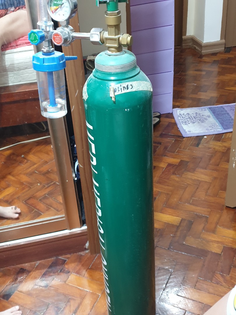 Oxygen tank 15lbs, Health & Nutrition, Assistive & Rehabilatory Aids ...