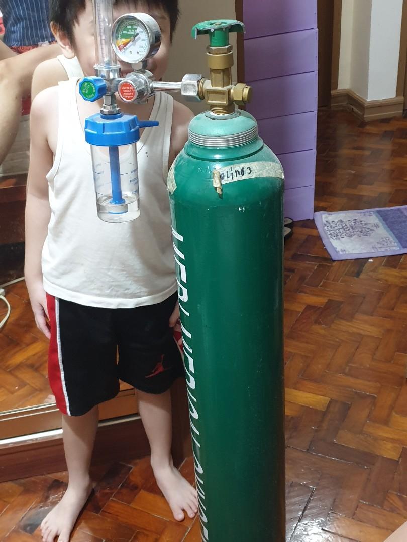 Oxygen tank 15lbs, Health & Nutrition, Assistive & Rehabilatory Aids ...