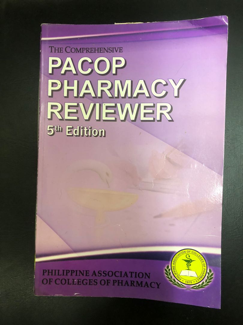 PACOP Pharmacy Reviewer 5th Edition Violet, Hobbies & Toys, Books ...