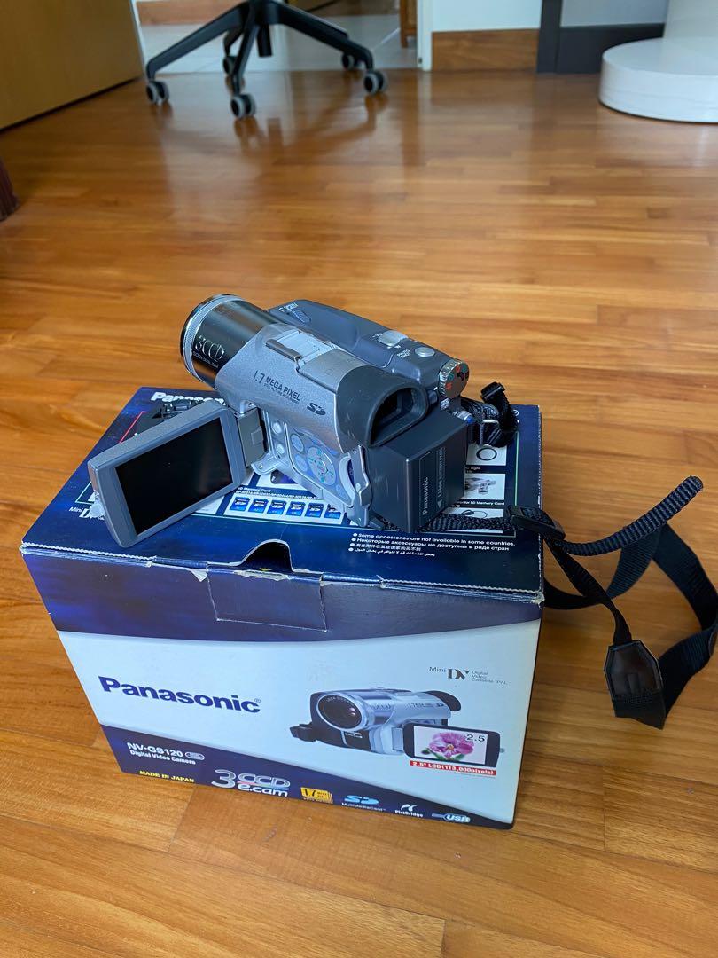 Panasonic NV-GS120 Camcorder - Mini DV, Photography, Video Cameras on ...