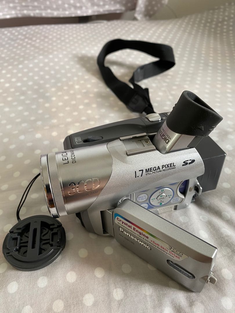 Panasonic NV-GS120 Camcorder - Mini DV, Photography, Video Cameras on ...