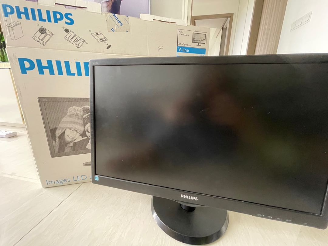 Philips: 21.5” full HD monitor screen 1080p/HDMI/VGA, Computers & Tech ...