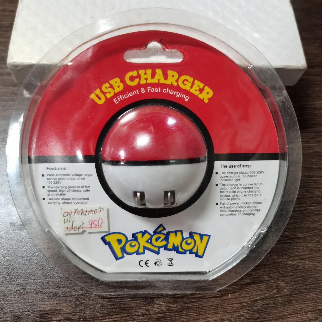 POKEMON USB Charger Port, Mobile Phones & Gadgets, Mobile & Gadget ...