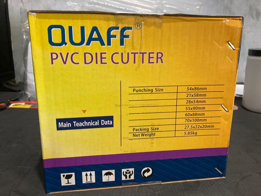 QUAF PVC Die Cutter, Hobbies & Toys, Stationary & Craft, Other ...