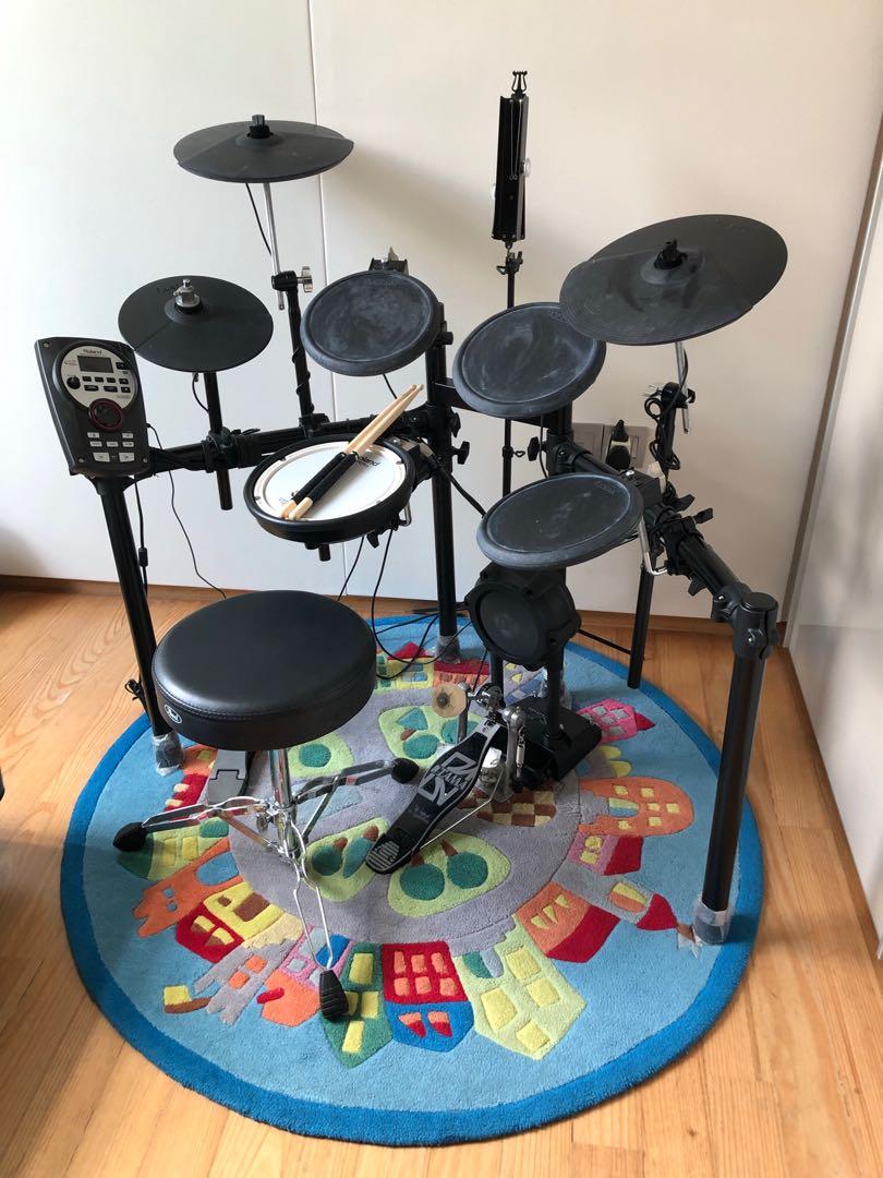 Roland TD-11 electronic drum set, Hobbies & Toys, Music & Media ...