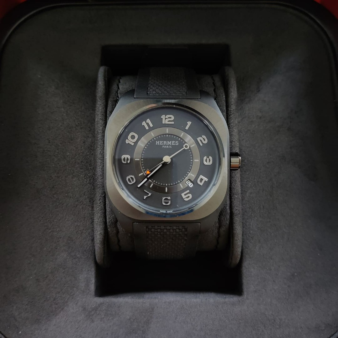 Save $5k! New Hermes H08 Graphene Automatic watch 39mm, Luxury, Watches ...