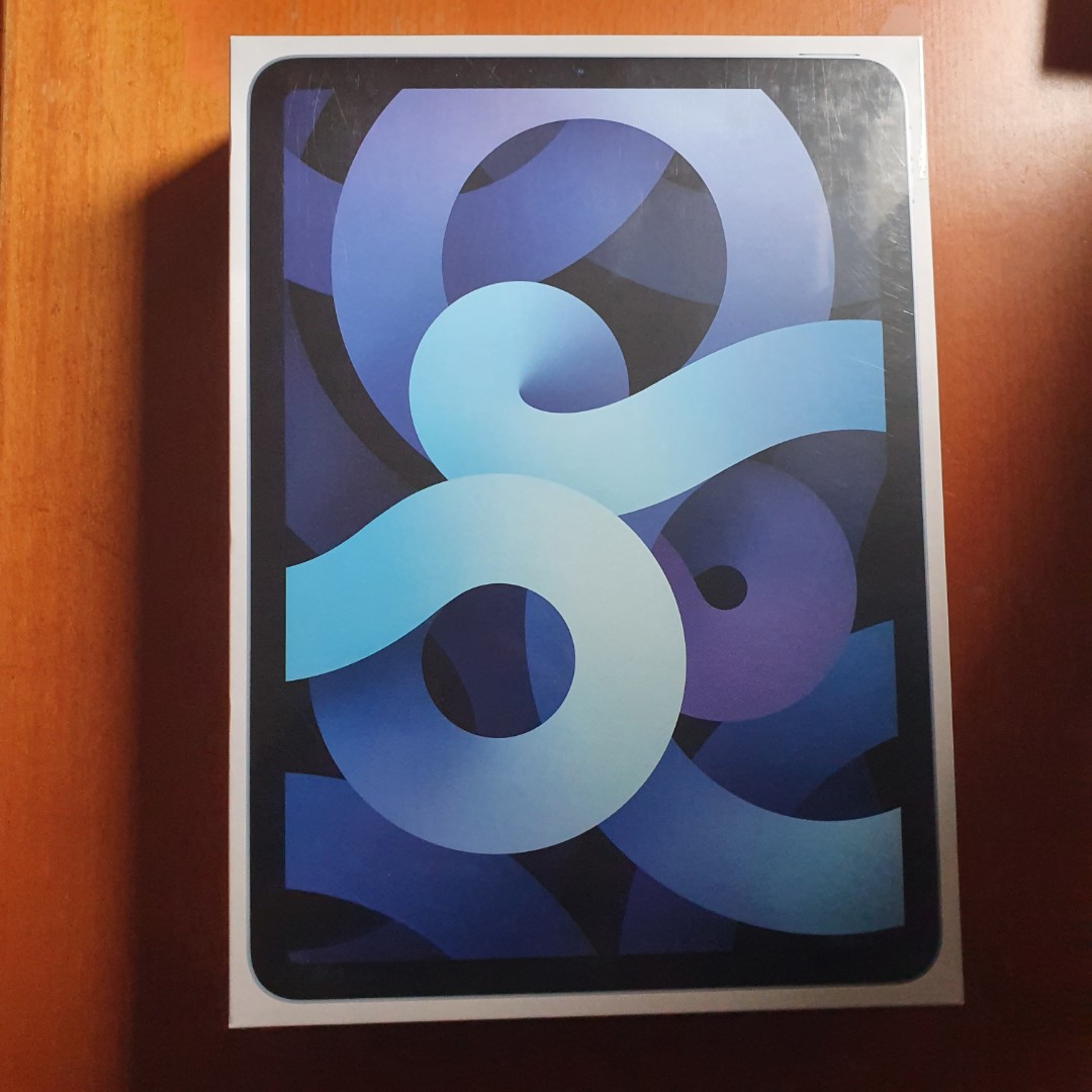Sky Blue iPad Air 4 BNIB 64GB WiFi, Mobile Phones & Gadgets, Tablets ...