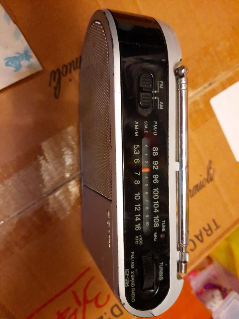 Sony ICF304 Radio, 音響器材, 可攜式音響設備 - Carousell