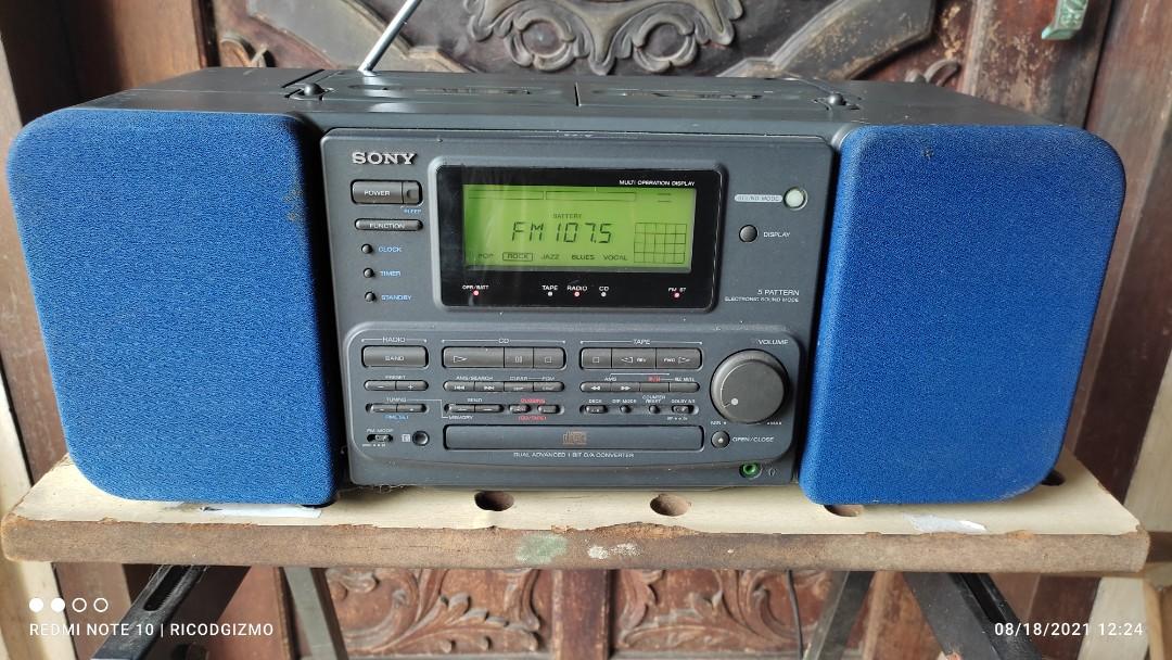 Sony zs5 personal stereo system, Audio, Soundbars, Speakers & Amplifiers on Carousell