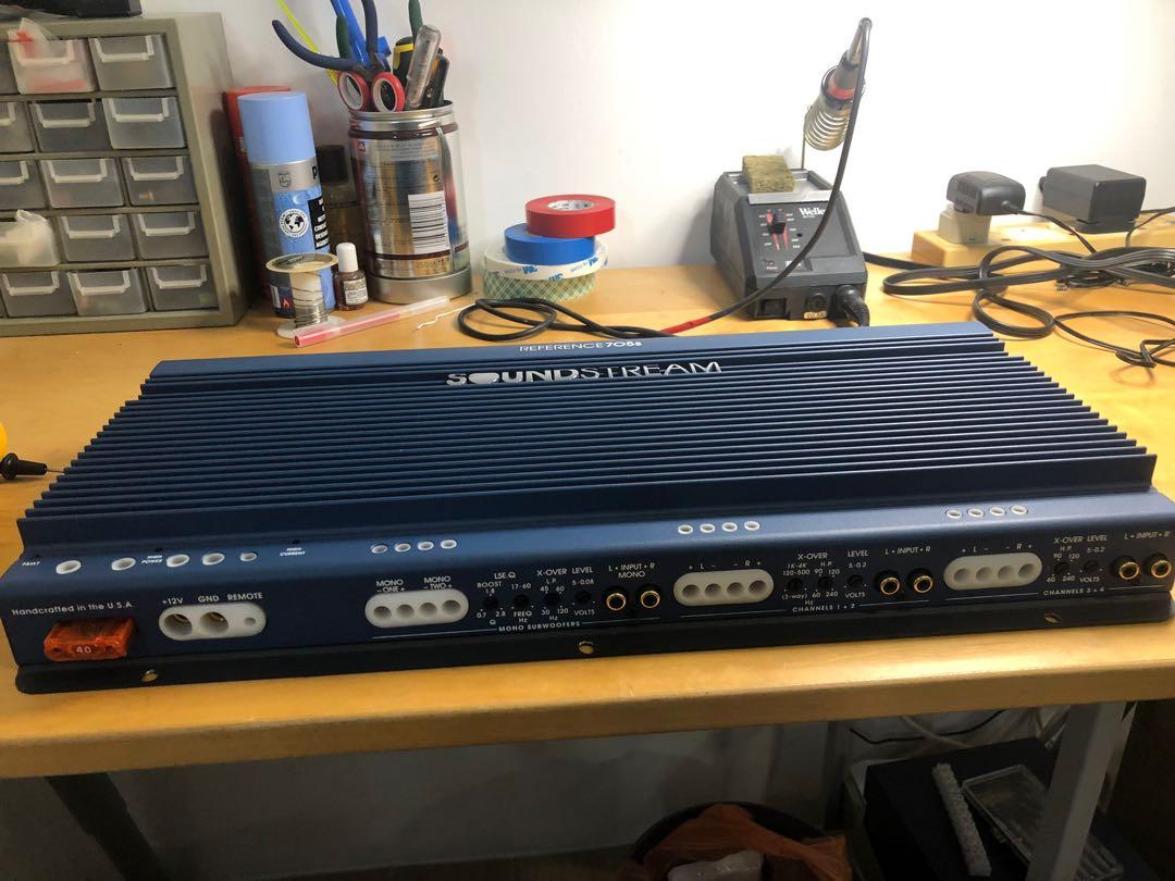 Soundstream Reference 705s Car Amplifier, Car Accessories, Accessories ...