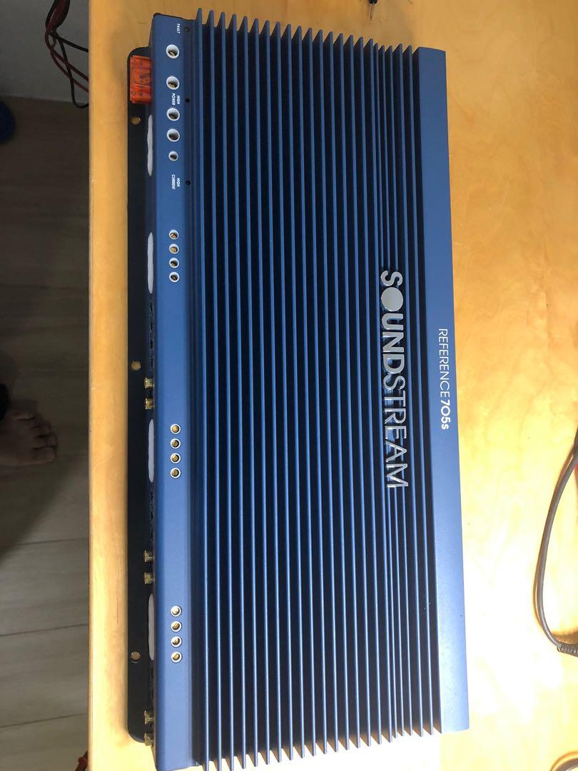 Soundstream Reference 705s Car Amplifier, Car Accessories, Accessories ...