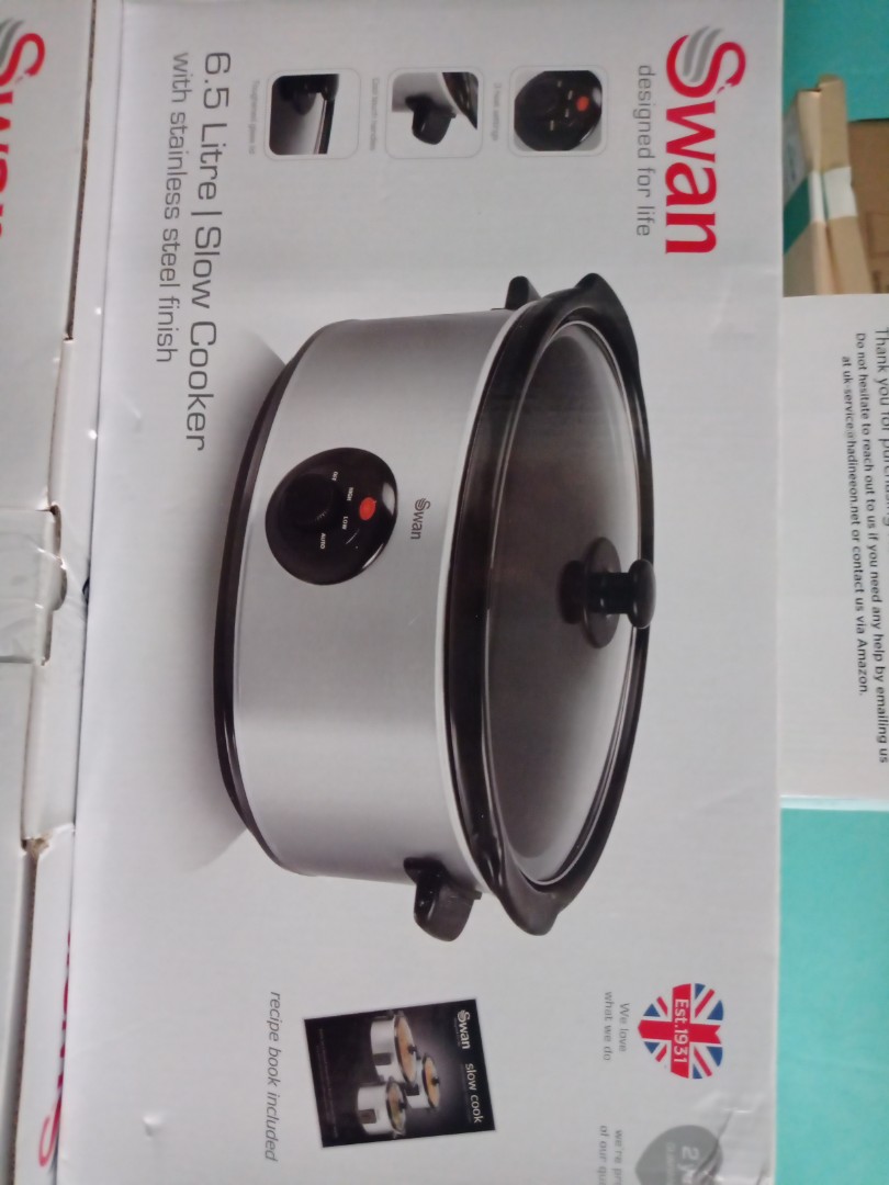 Swan slow cooker, TV & Home Appliances, Kitchen Appliances, Cookers on ...