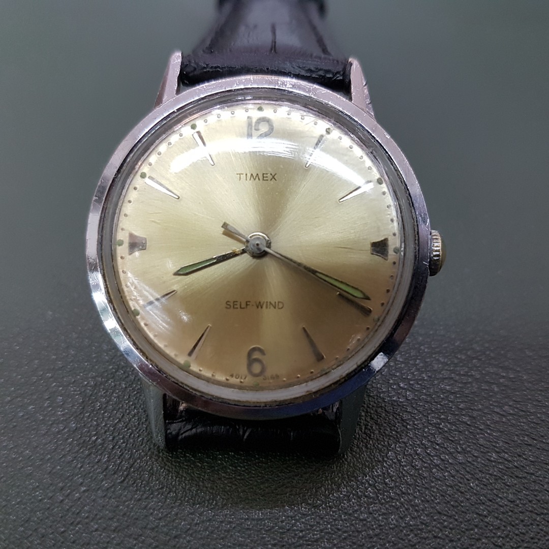 Timex Self-Wind Watch, Luxury, Watches on Carousell