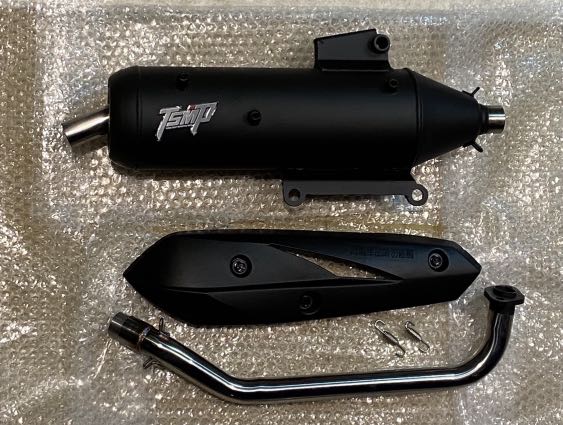 TSMP power pipe for aerox V2 and nmax 2020, Motorcycles, Motorcycle ...