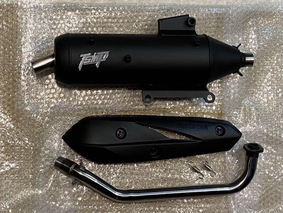 TSMP power pipe for aerox V2 and nmax 2020, Motorcycles, Motorcycle ...