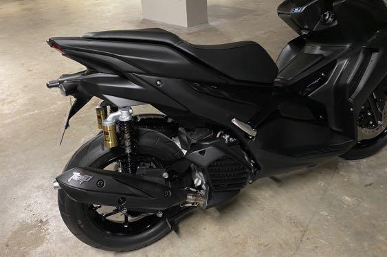 TSMP power pipe for aerox V2 and nmax 2020, Motorcycles, Motorcycle ...