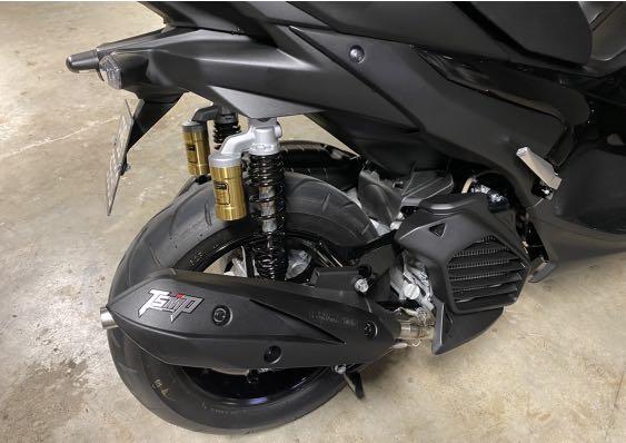 TSMP power pipe for aerox V2 and nmax 2020, Motorcycles, Motorcycle ...
