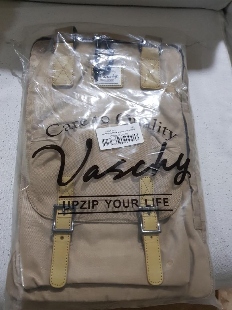 Vaschy Backpack, Men's Fashion, Bags, Backpacks on Carousell