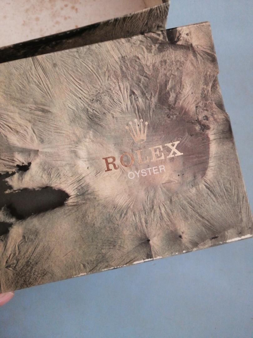 Vintage Rolex Oyster Cardboard box with Brochure, Luxury, Watches on ...