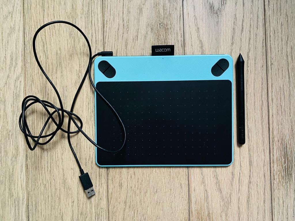 Wacom Art Intuos Mint Blue Tablet-Mini Size, Computers & Tech, Office ...