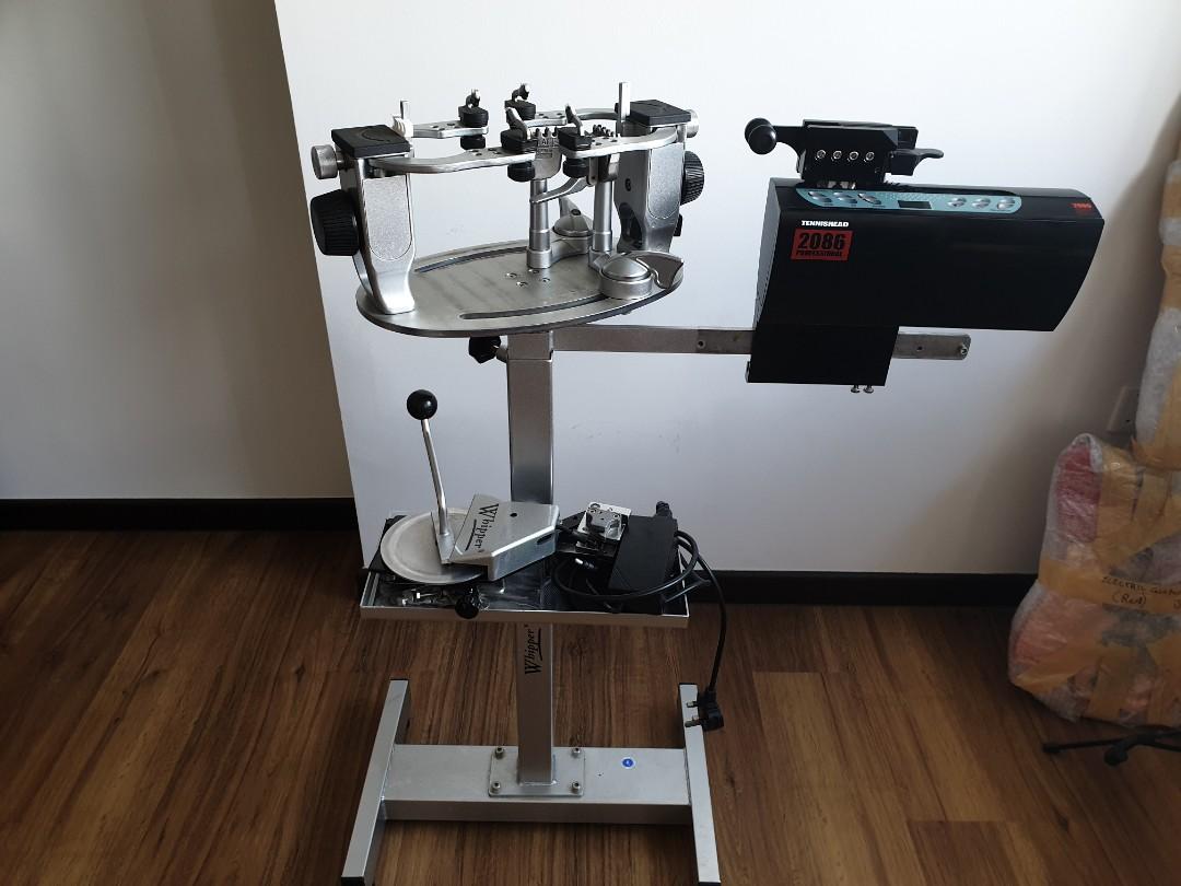 Badminton Stringing Machine w/ Wise 2086 tension head, Sports Equipment ...