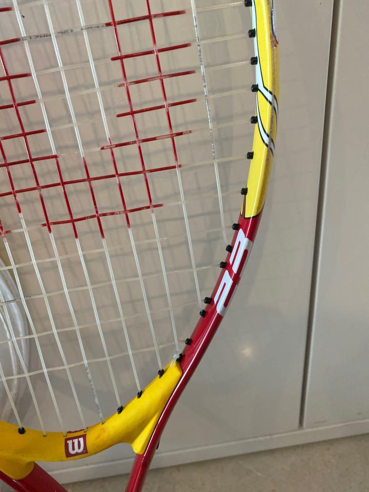 Wilson Brand kids Tennis Racket, Sports Equipment, Sports & Games ...