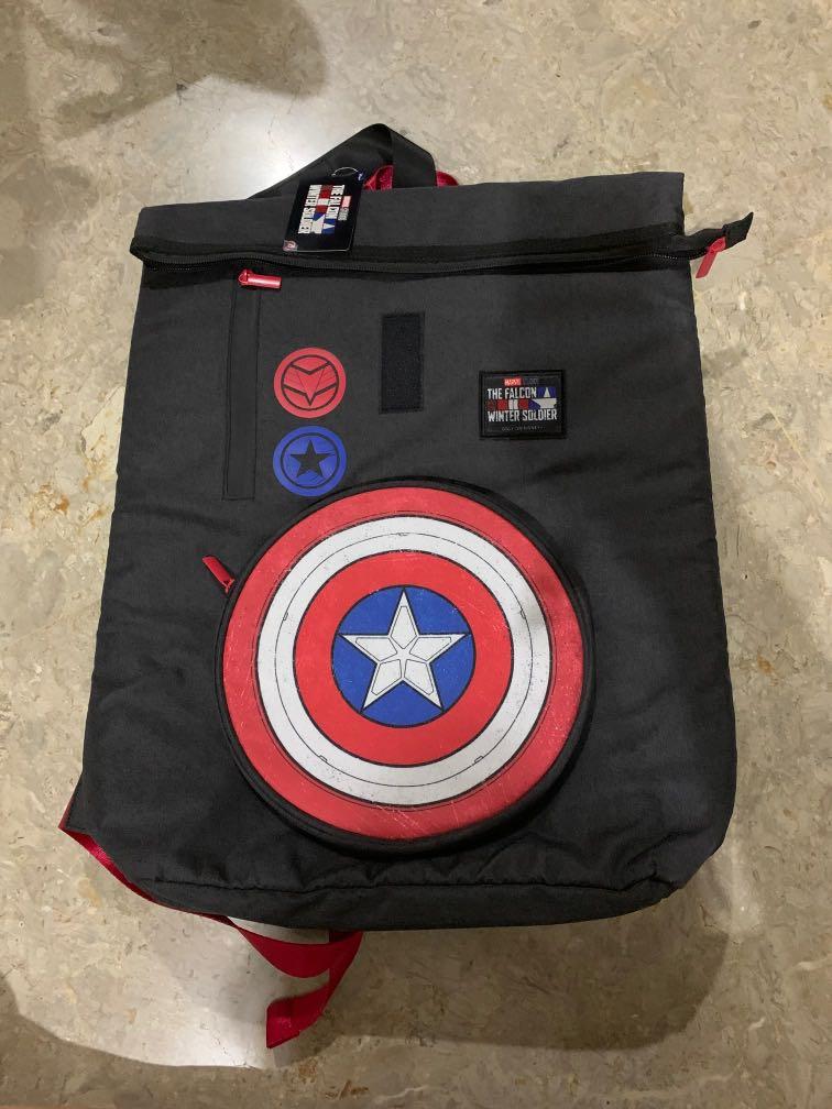 Winter soldier backpack with free disney pencil, Men's Fashion, Bags ...