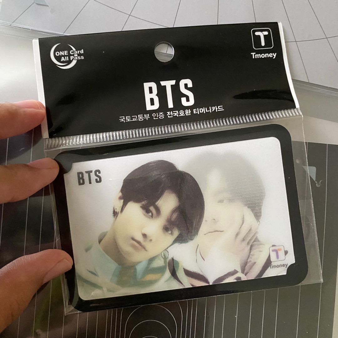 (WTS) BTS X T-MONEY - Jungkook Lenticular Ver, Hobbies & Toys, Memorabilia & Collectibles, K ...