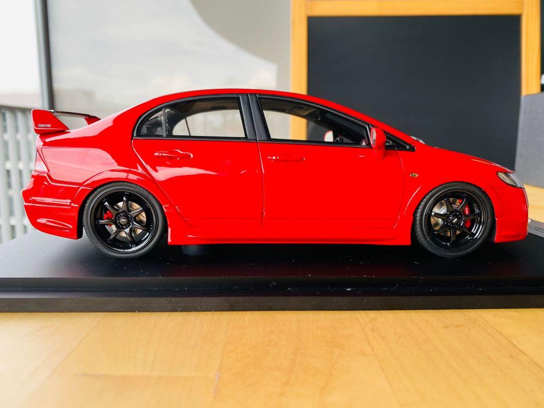 1/18 Honda Civic Type R Mugen RR Milano Red, Hobbies & Toys, Toys ...