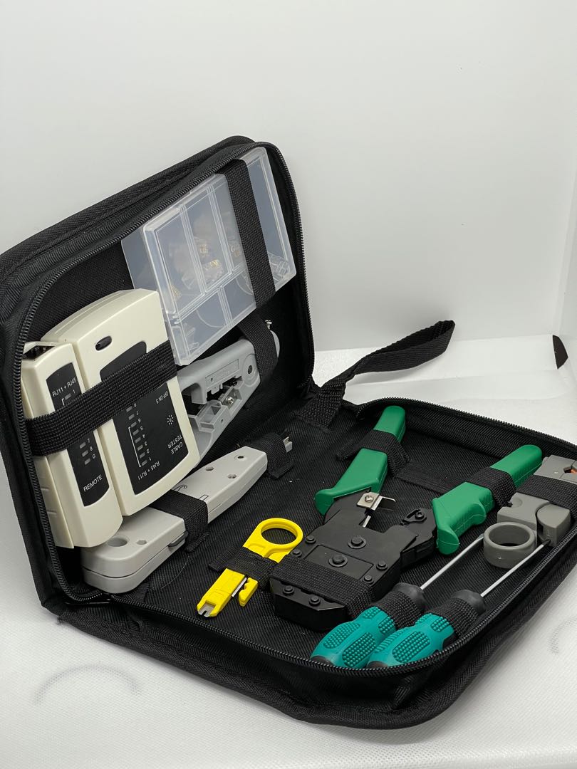 FIXKIT 12 in 1 Network Computer Maintenance Tool Kit Cable Tester (No ...