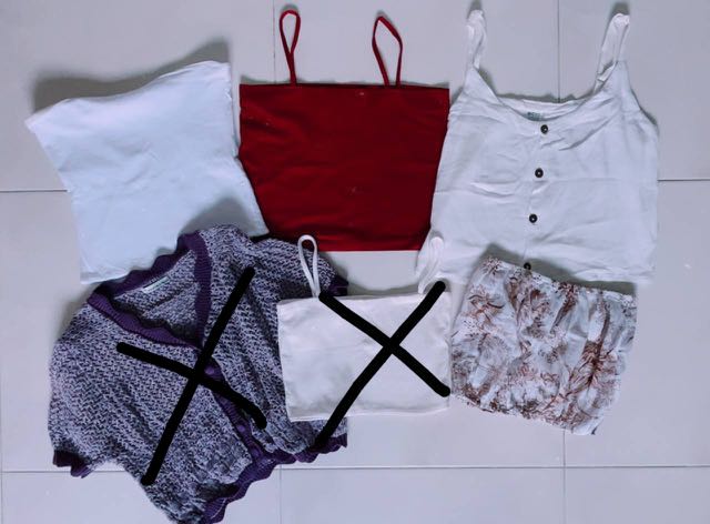 Assorted Tops ($15), Women's Fashion, Tops, Other Tops on Carousell