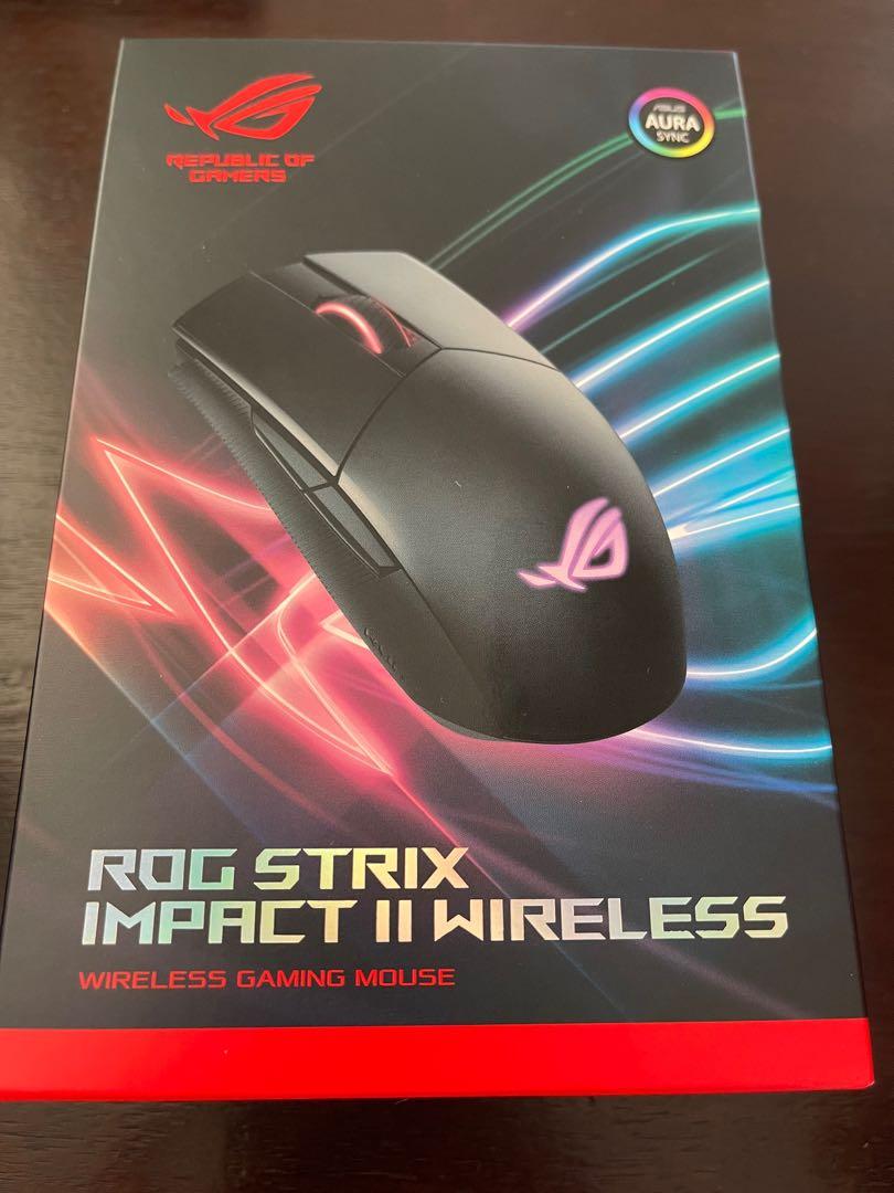 ASUS ROG Strix Impact II Wireless RGB 無線遊戲滑鼠, 電子遊戲, 遊戲機配件, 互動遊戲Figure ...