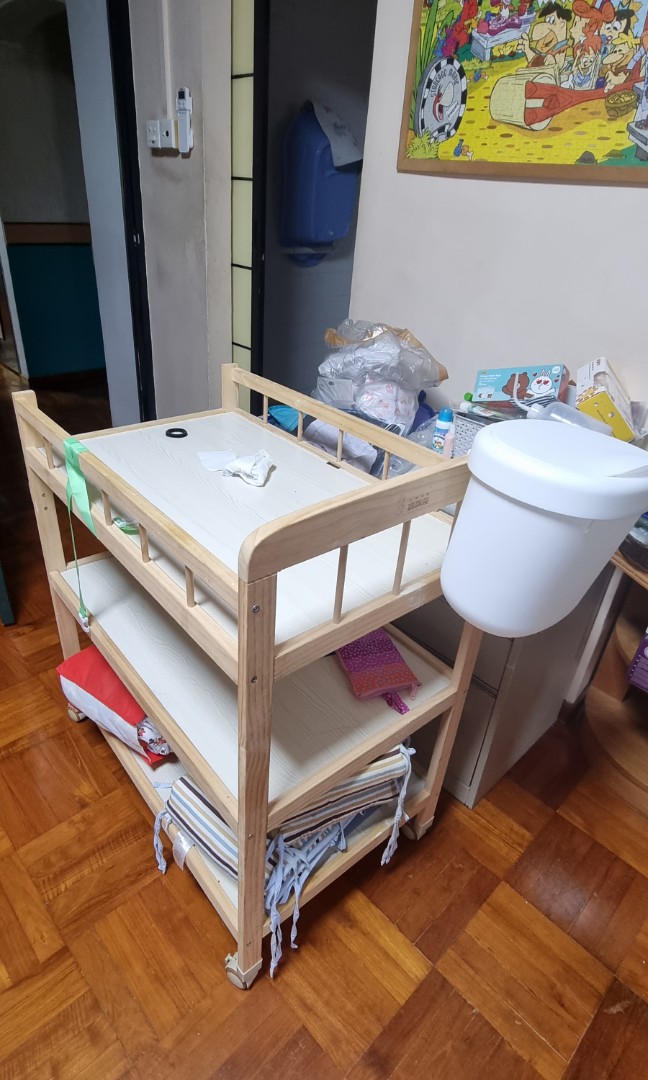 Baby changing trolley, Babies & Kids, Bathing & Changing, Changing Mats ...