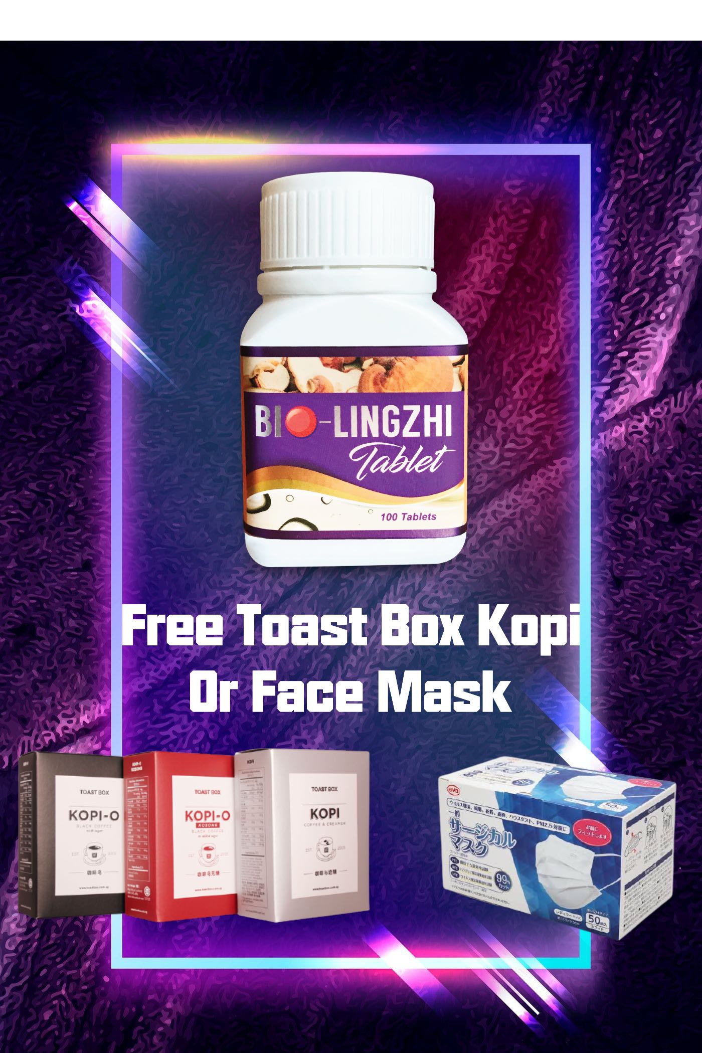 Bio Lingzhi 100% original - Ready Stock, Health & Nutrition, Health ...