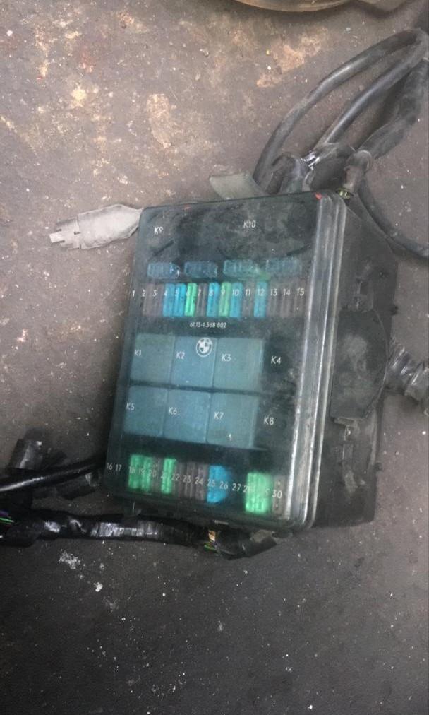 BMW. Model E30. Fuse box set. Original style. Used item. Made in ...