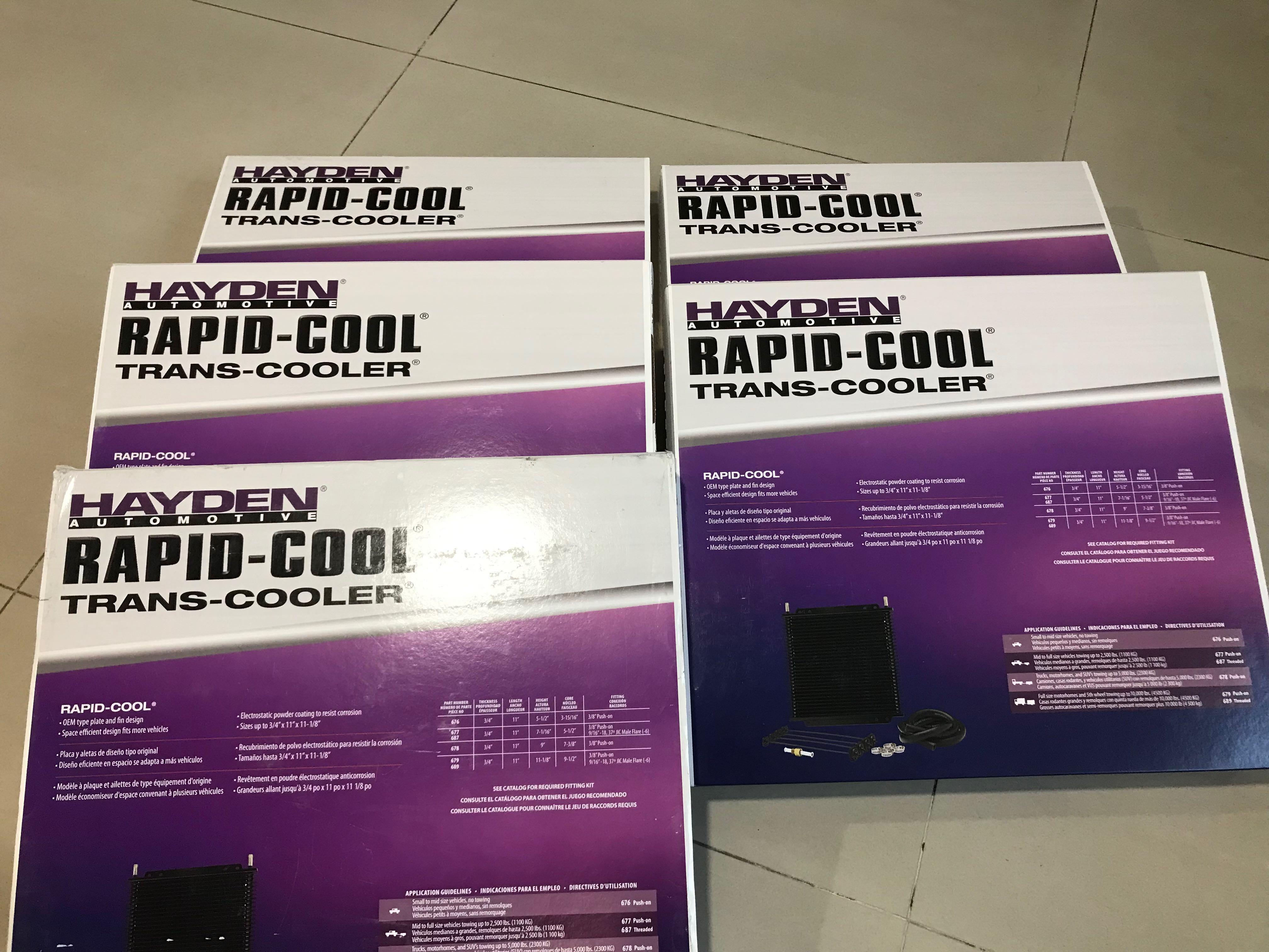 [Brand new] Hayden Transmission Cooler CVT AT, Car Accessories ...