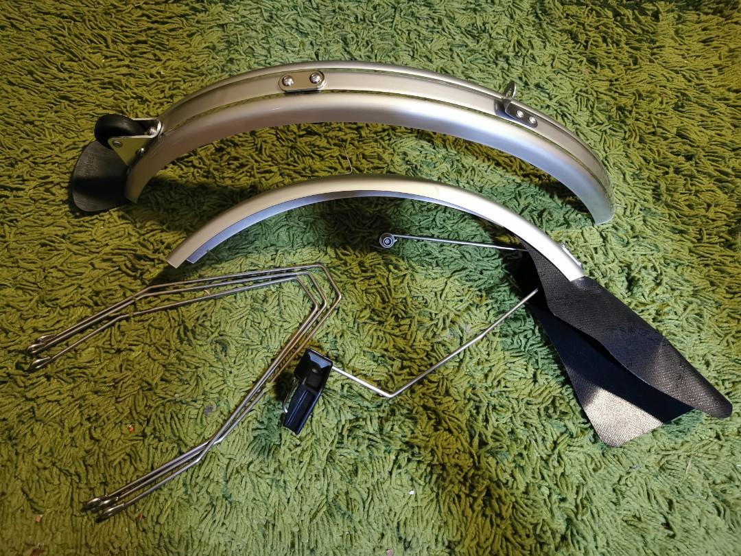 Brompton Mudguard Set (Front + Back), Sports Equipment, Bicycles ...