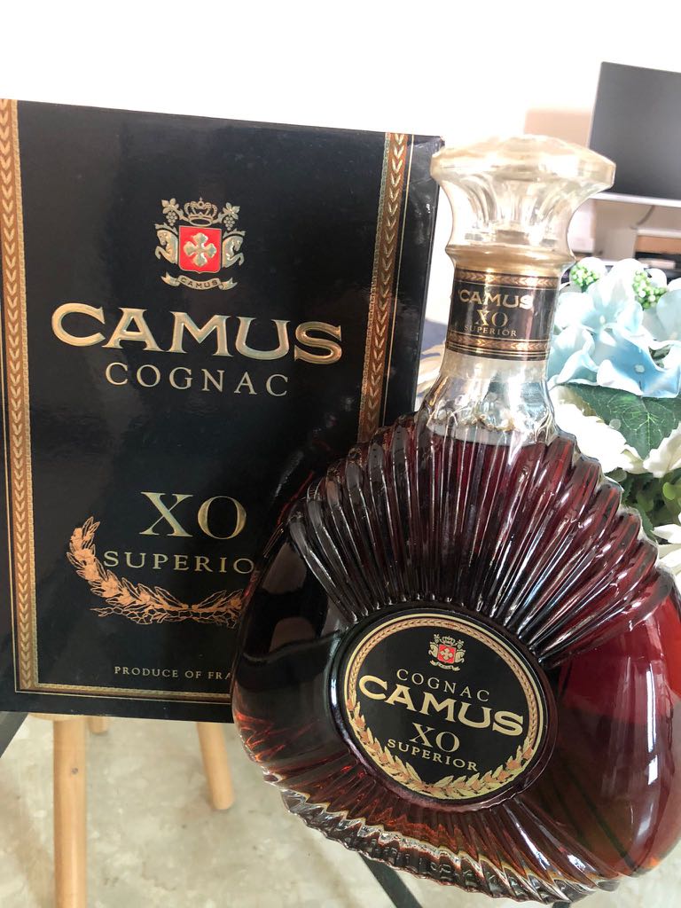 Camus XO Superior Cognac, Food & Drinks, Alcoholic Beverages on Carousell