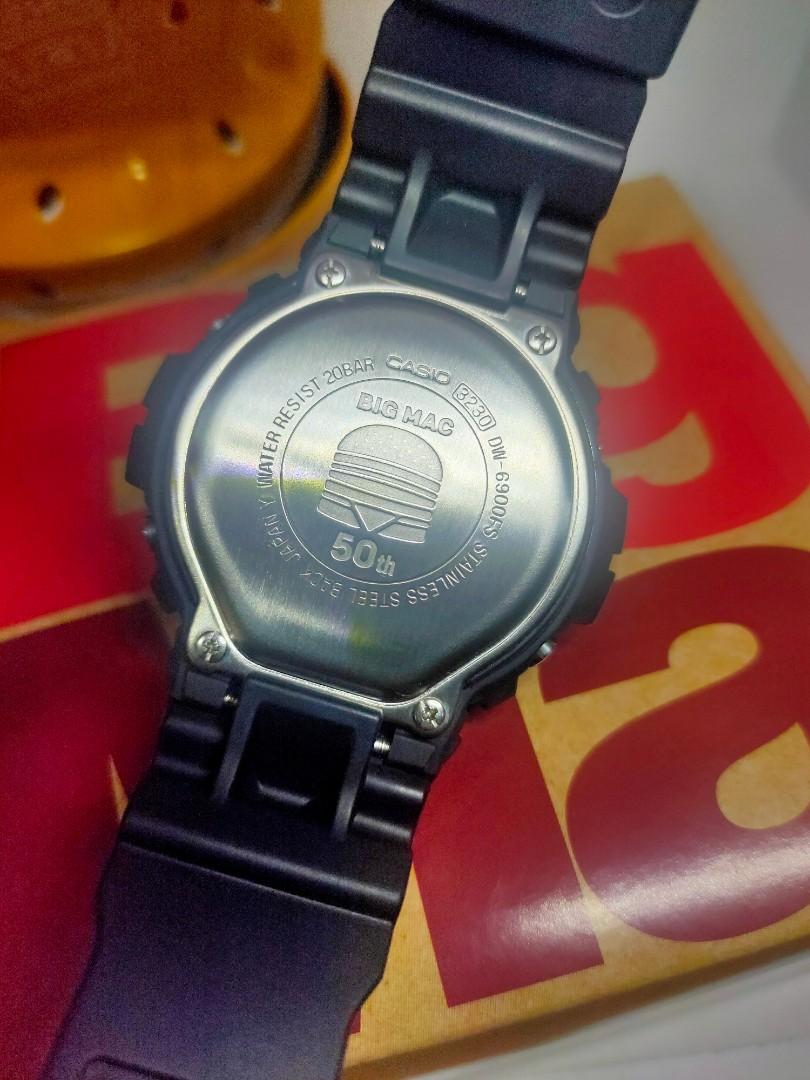 Casio G-Shock DW-6900 Collaboration Big Mac Anniversary Rare Deadstock ...