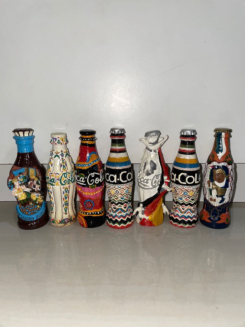 Coca Cola Coke folk art series, Hobbies & Toys, Memorabilia ...