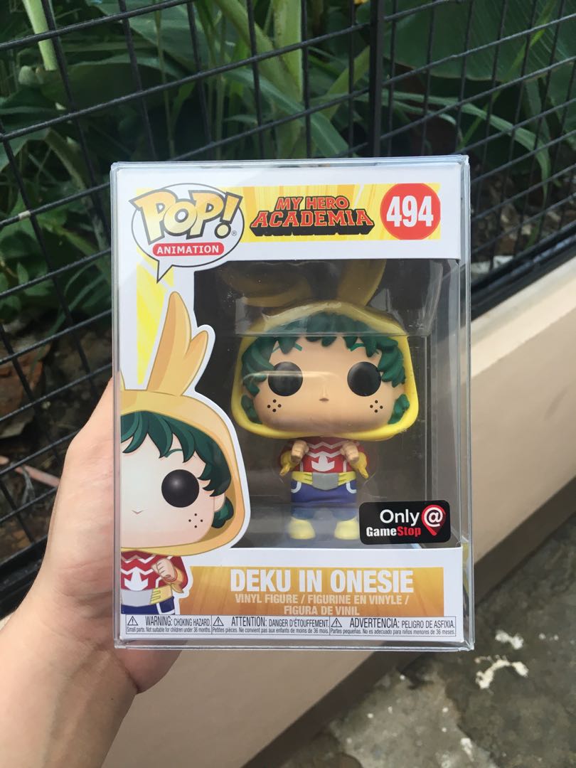 Deku in onesie & Katsuki Bakugo, Hobbies & Toys, Toys & Games on Carousell