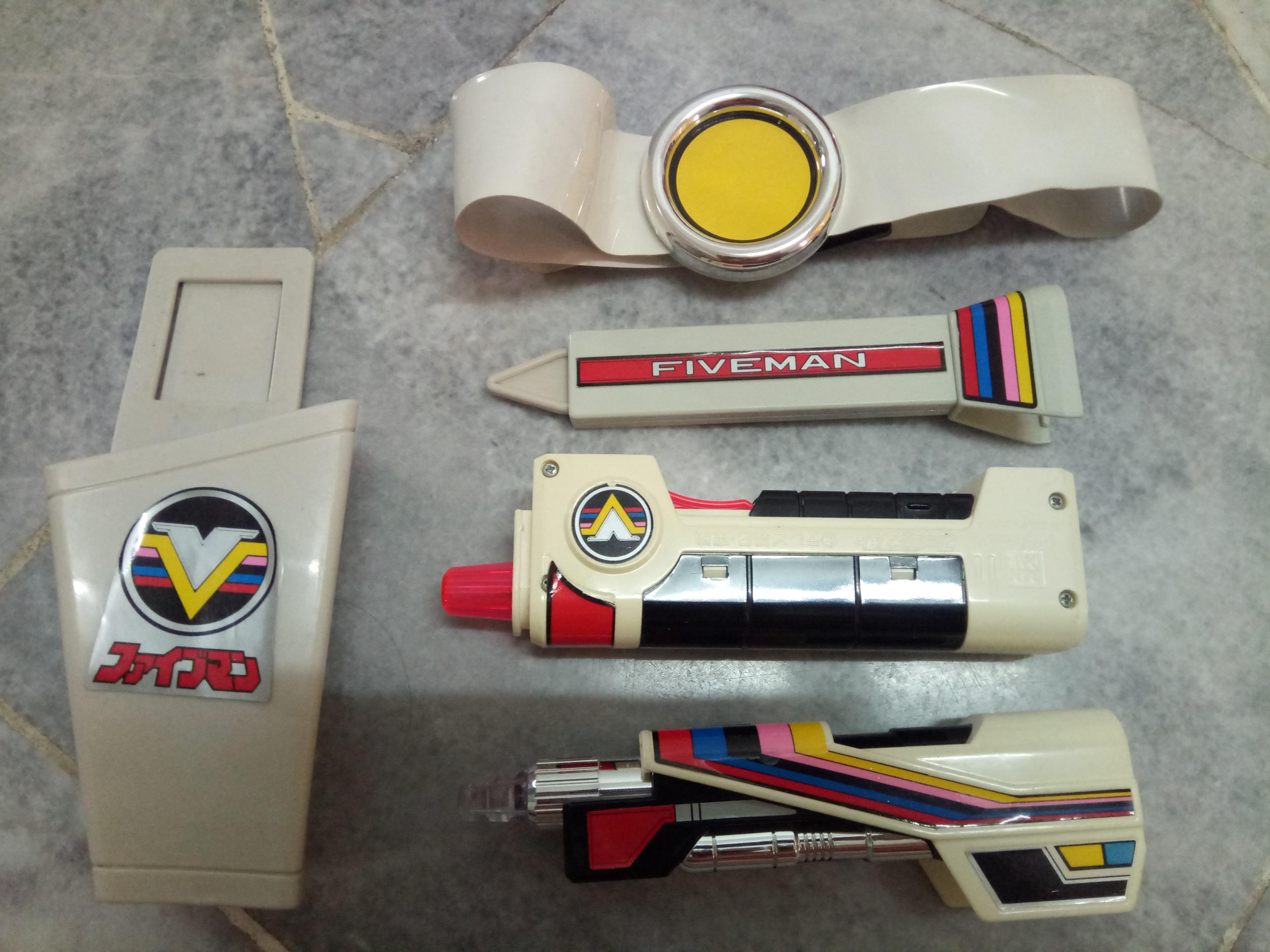 DX Sentai Power Rangers Fiveman Rare Fiveblaster CHEAP Set Bandai ...