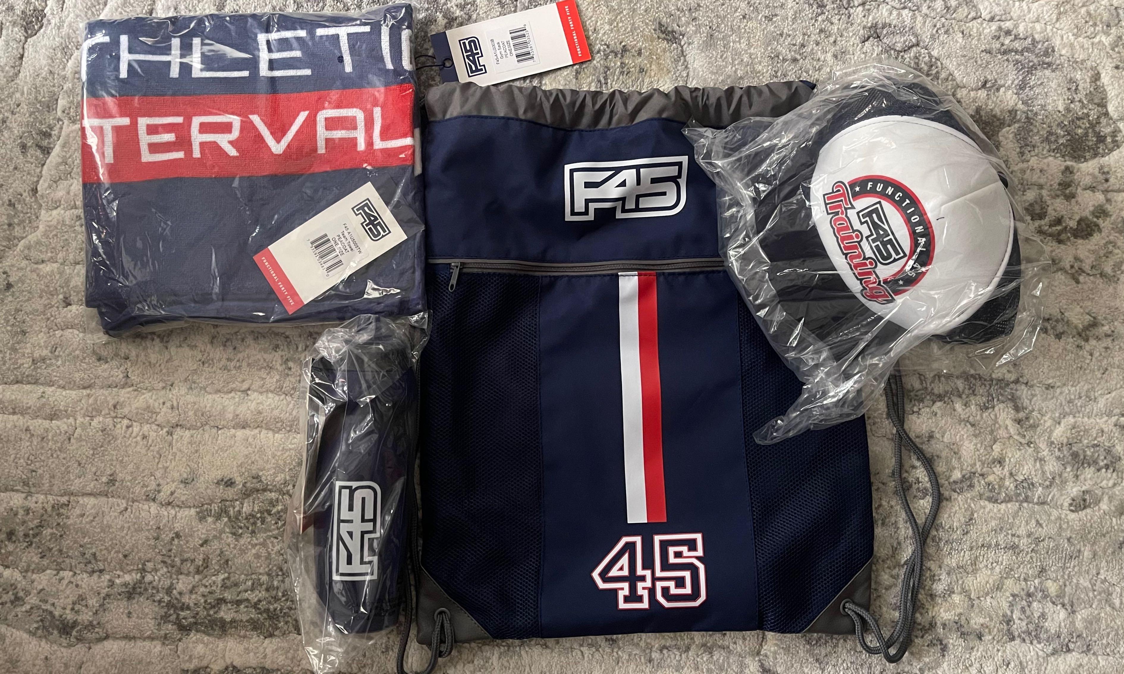 F45 Official Merchandise (Bag, Towel, Bottle and Cap), Men's Fashion ...