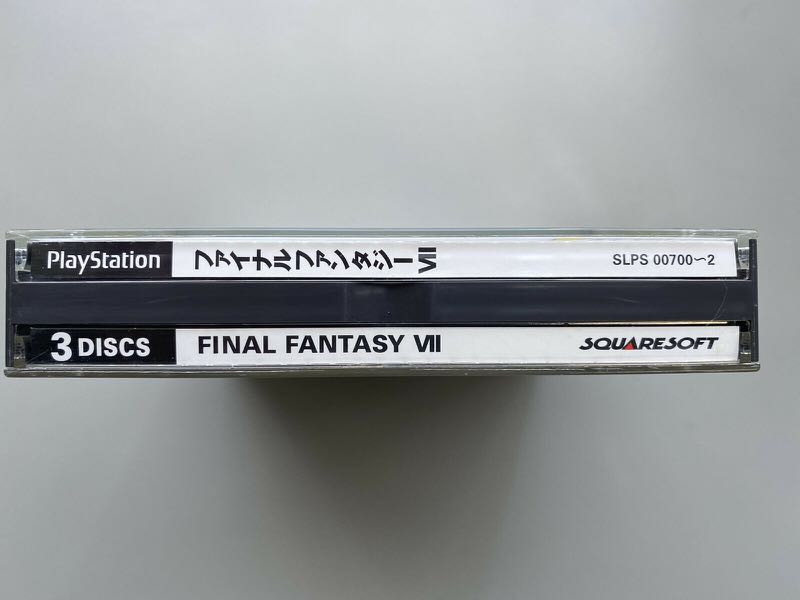 Final Fantasy VII FF7 - Sony PS1 (Playstation 1), Video Gaming, Video ...