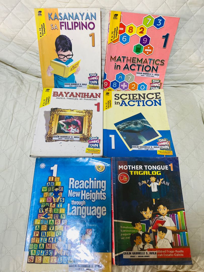GRADE 1 BOOKS, Hobbies & Toys, Books & Magazines, Textbooks on Carousell