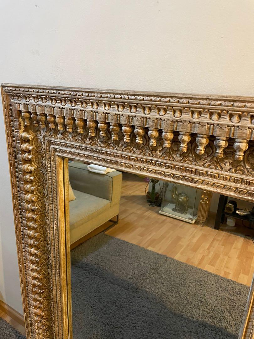 Heritage Spindle Window Mirror, Furniture & Home Living, Home Decor ...