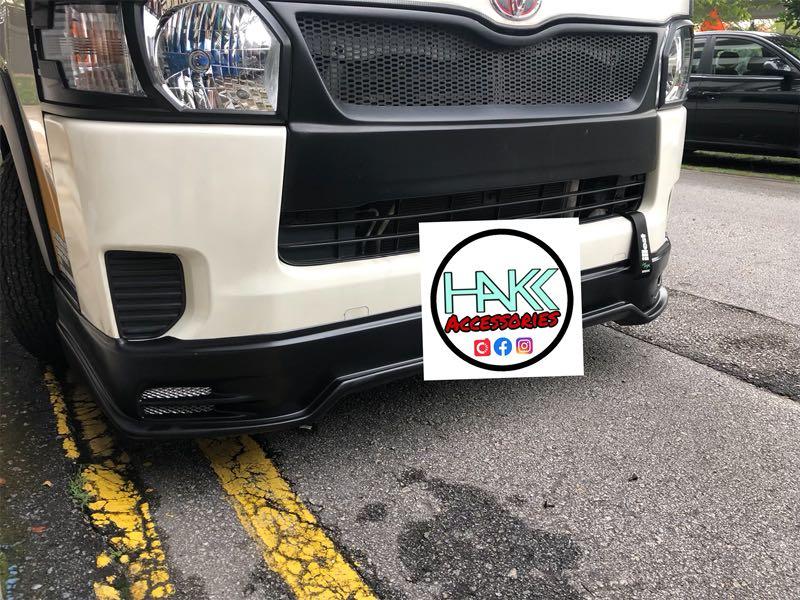 Hiace front lip / hiace front bumper / hiace front bumper lip / hiace ...