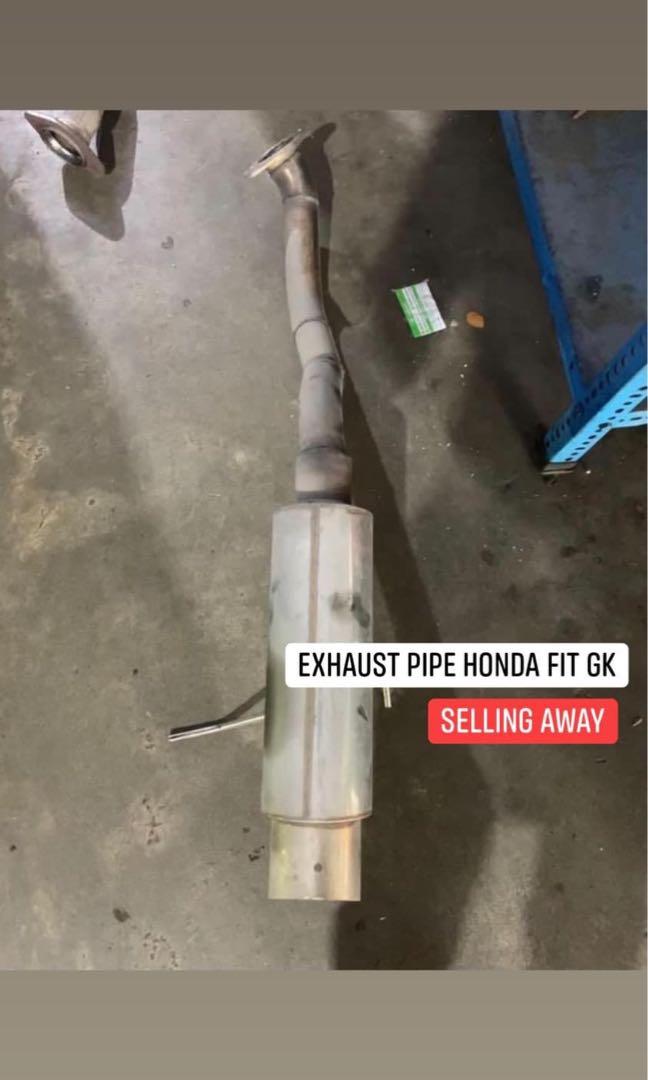 Honda Fit GK exhaust pipe, Car Accessories, Accessories on Carousell