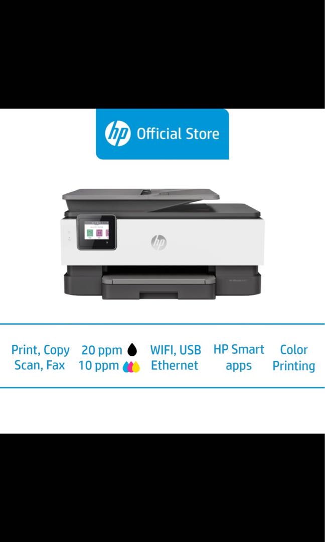 HP OFFICEJET PRO 8020 ALL in ONE , Two side print, Computers & Tech ...