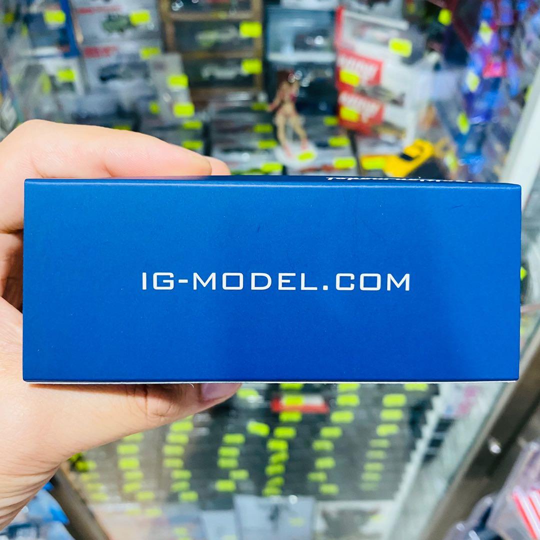 Ignition Model 1:64 Die-Cast Model Car IG2389 Top Secret GT-R VR32 White With Smokey Nagata ...